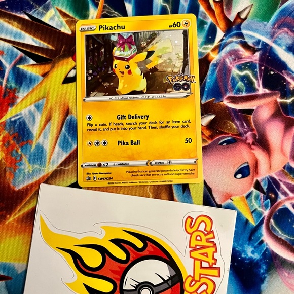 Pokemon | Other | Pokmon Pikachu Go Promo Card | Poshmark
